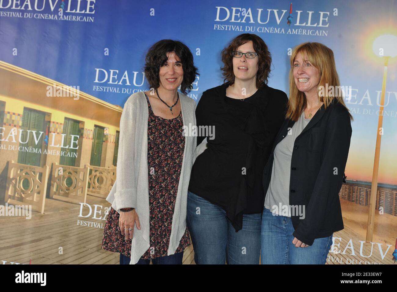 Director Debra Granik, producers Anne Rosellini and Alix Madigan pose ...