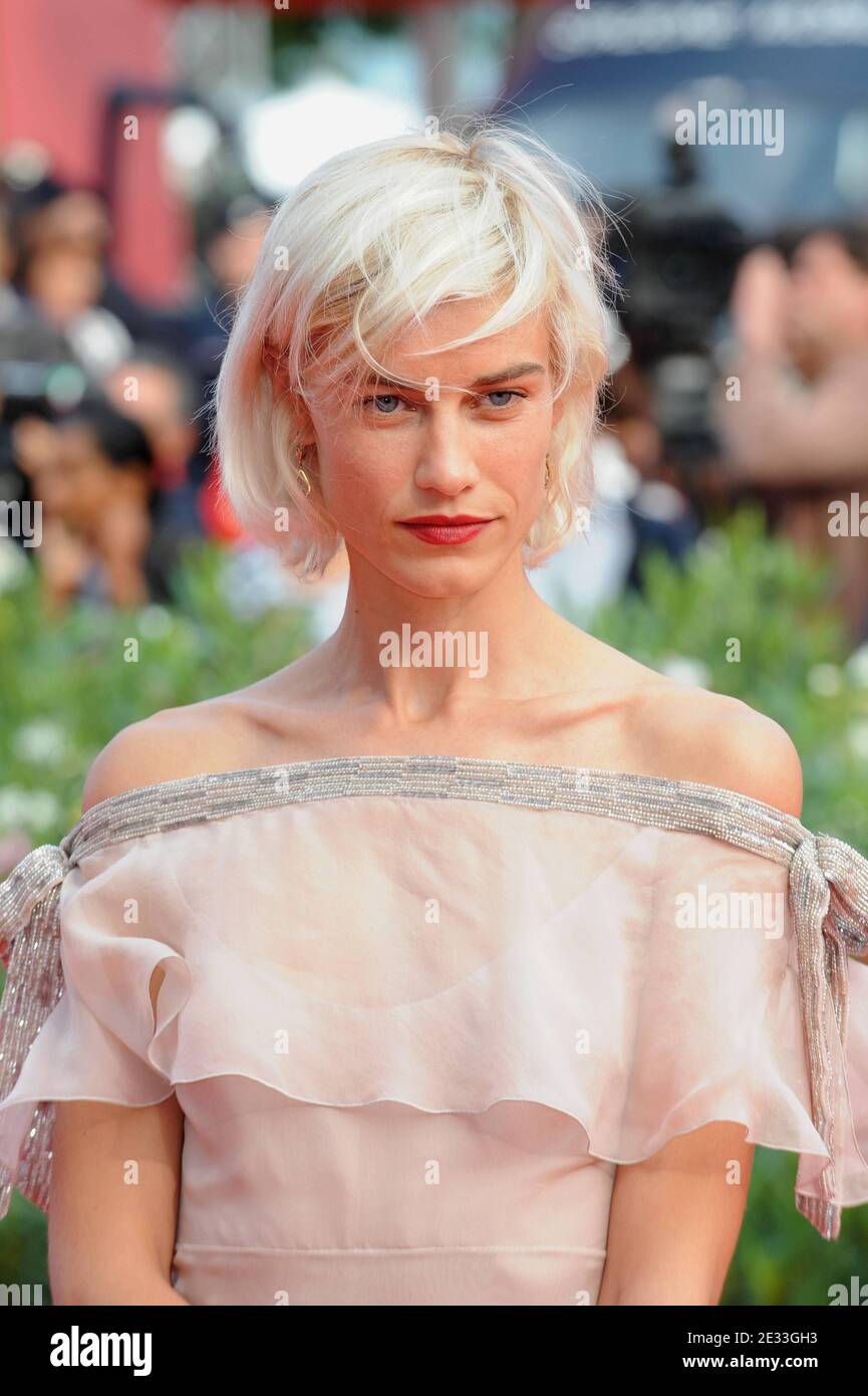 Belgian actress Delphine Bafort arriving for the screening of 'Promises ...