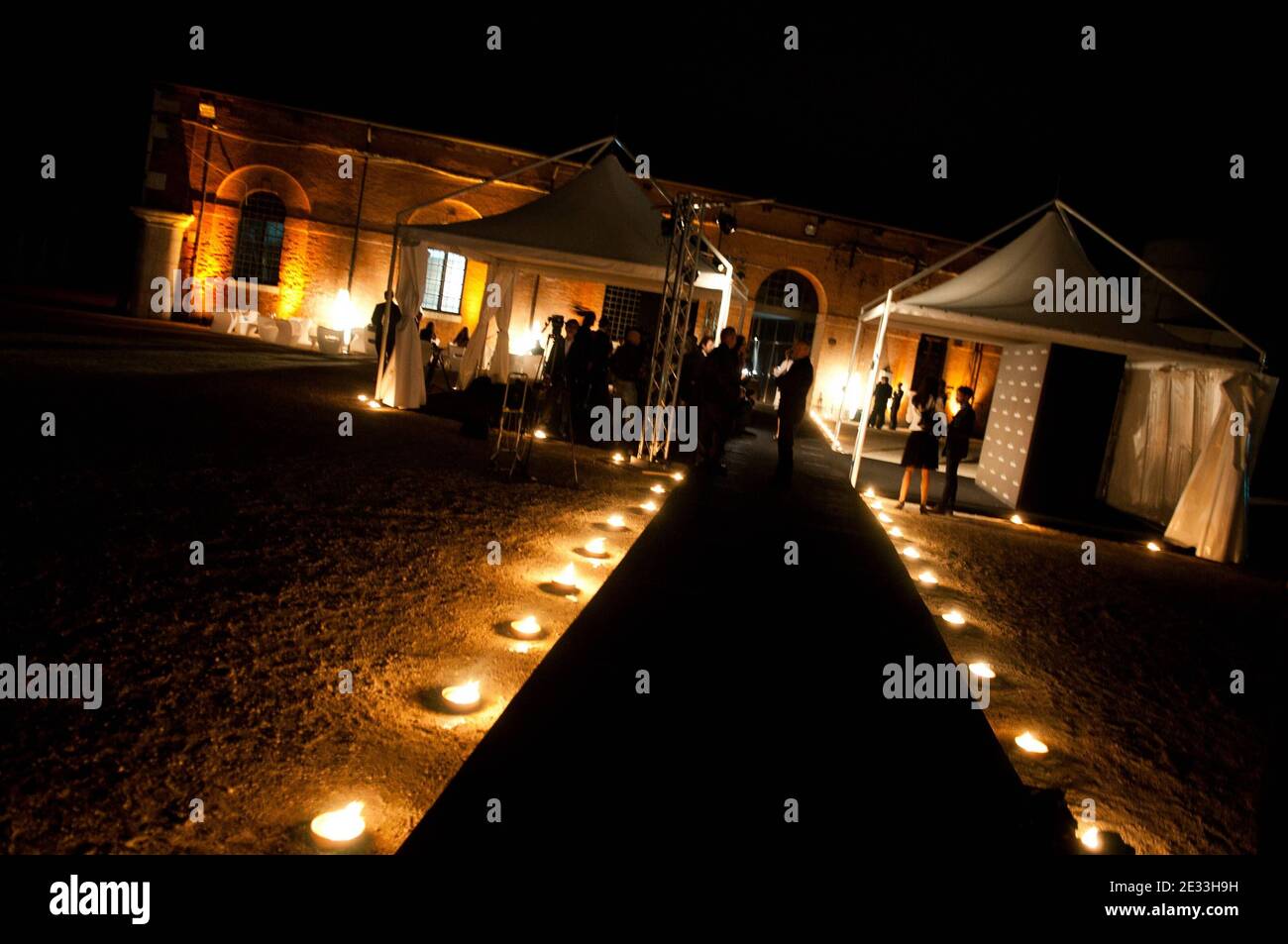 Atmosphere during the Jaeger LeCoultre Party held at the Teatro alle ...