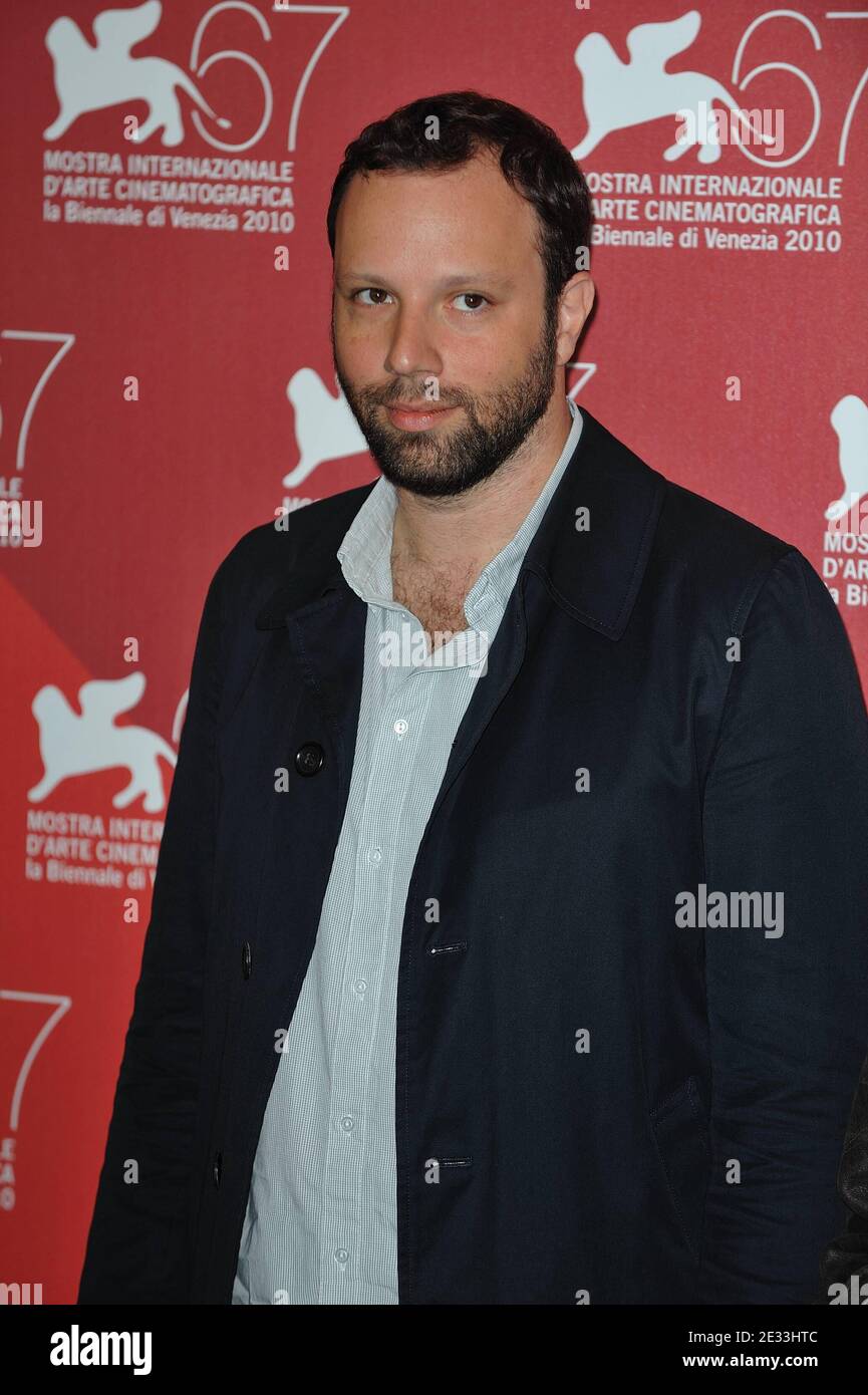 Yorgos Lanthimos attending the photocall for the film 'Attenberg ...