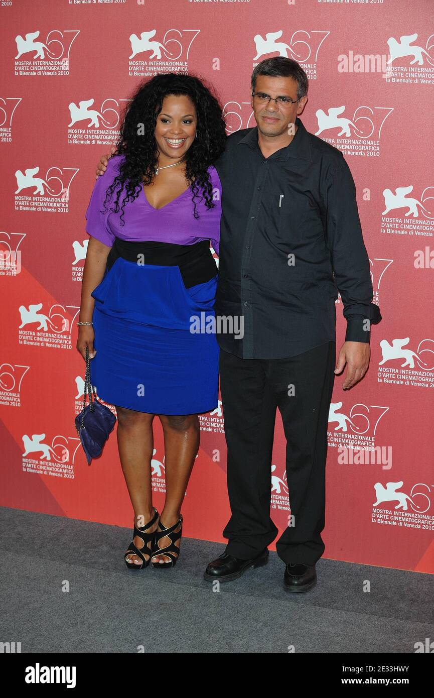 Director Abdellatif Kechiche and Yahima Torres attending the photocall ...