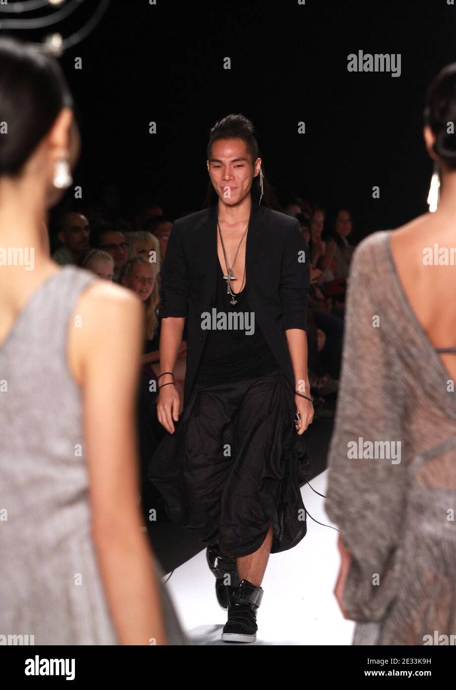Project Runway Season 8 Finale designer Andy South appears during the ...