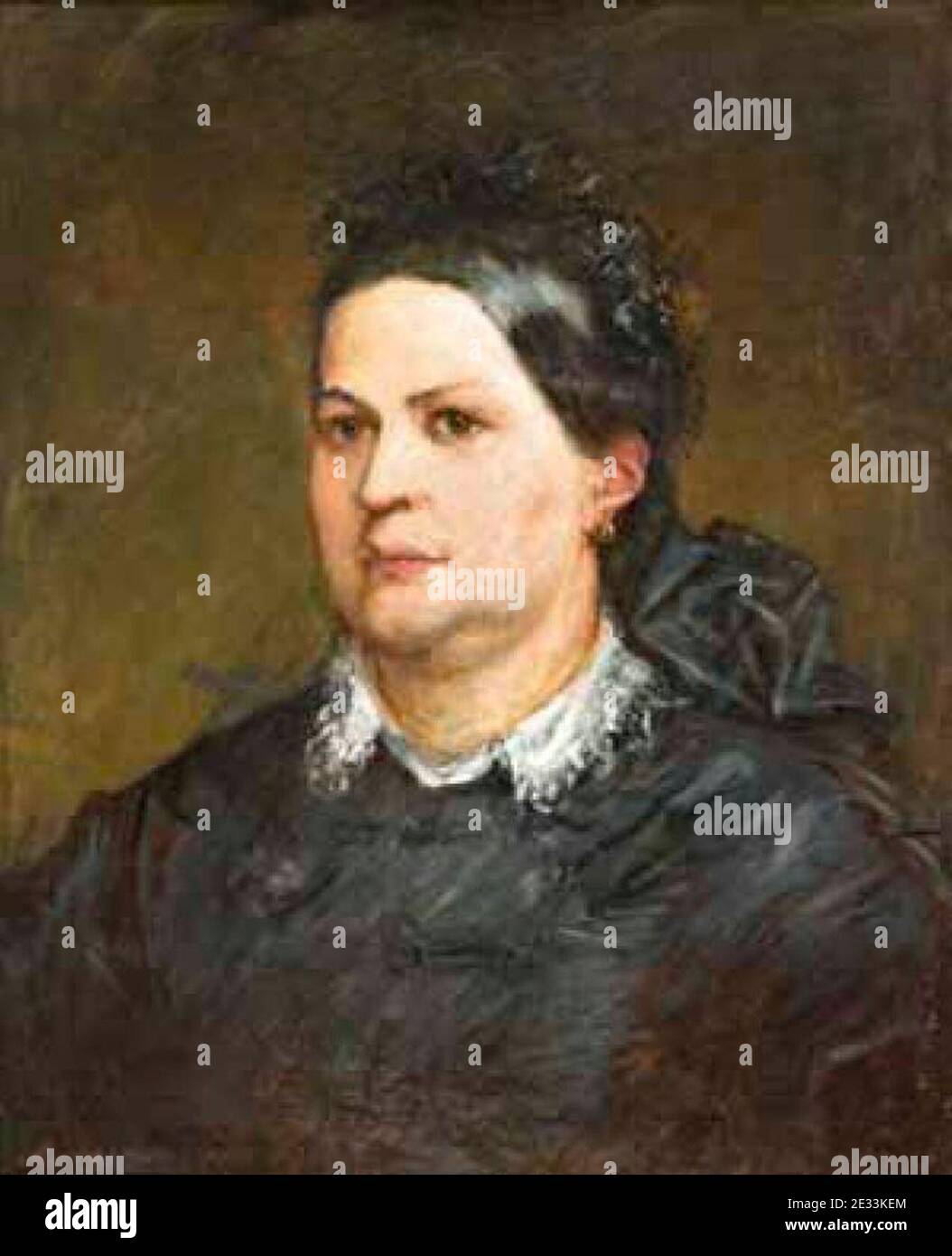 Madarász Female Portrait 1904 Stock Photo - Alamy