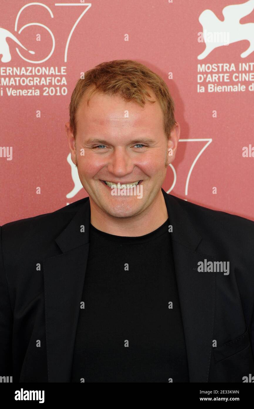 David Striesow attending the photocall for the film 'Drei' during the ...
