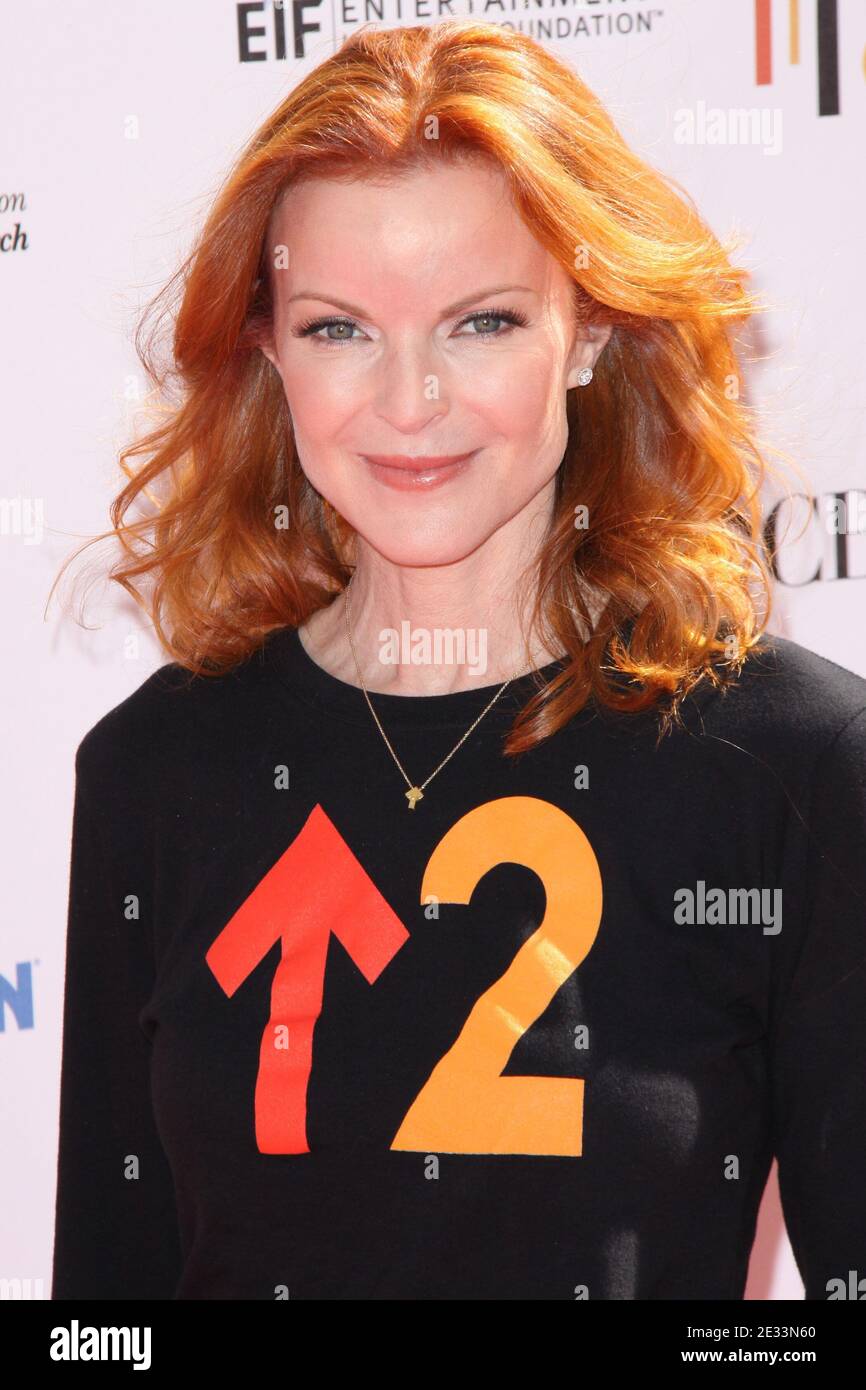 Marcia Cross arriving for Stand Up To Cancer held at Sony Pictures ...