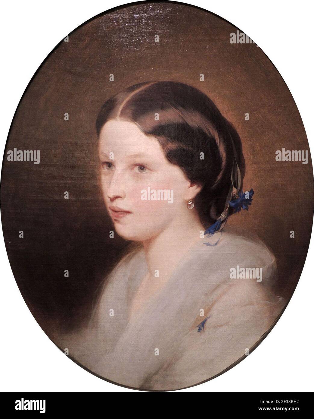 M.A.Pushkina by Ivan Makarov (1849 Stock Photo - Alamy