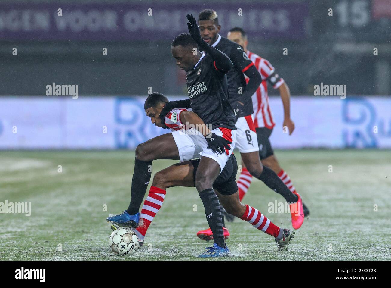 ROTTERDAM, NETHERLANDS - JANUARY 16: Deroy Duarte of Sparta Rotterdam ...