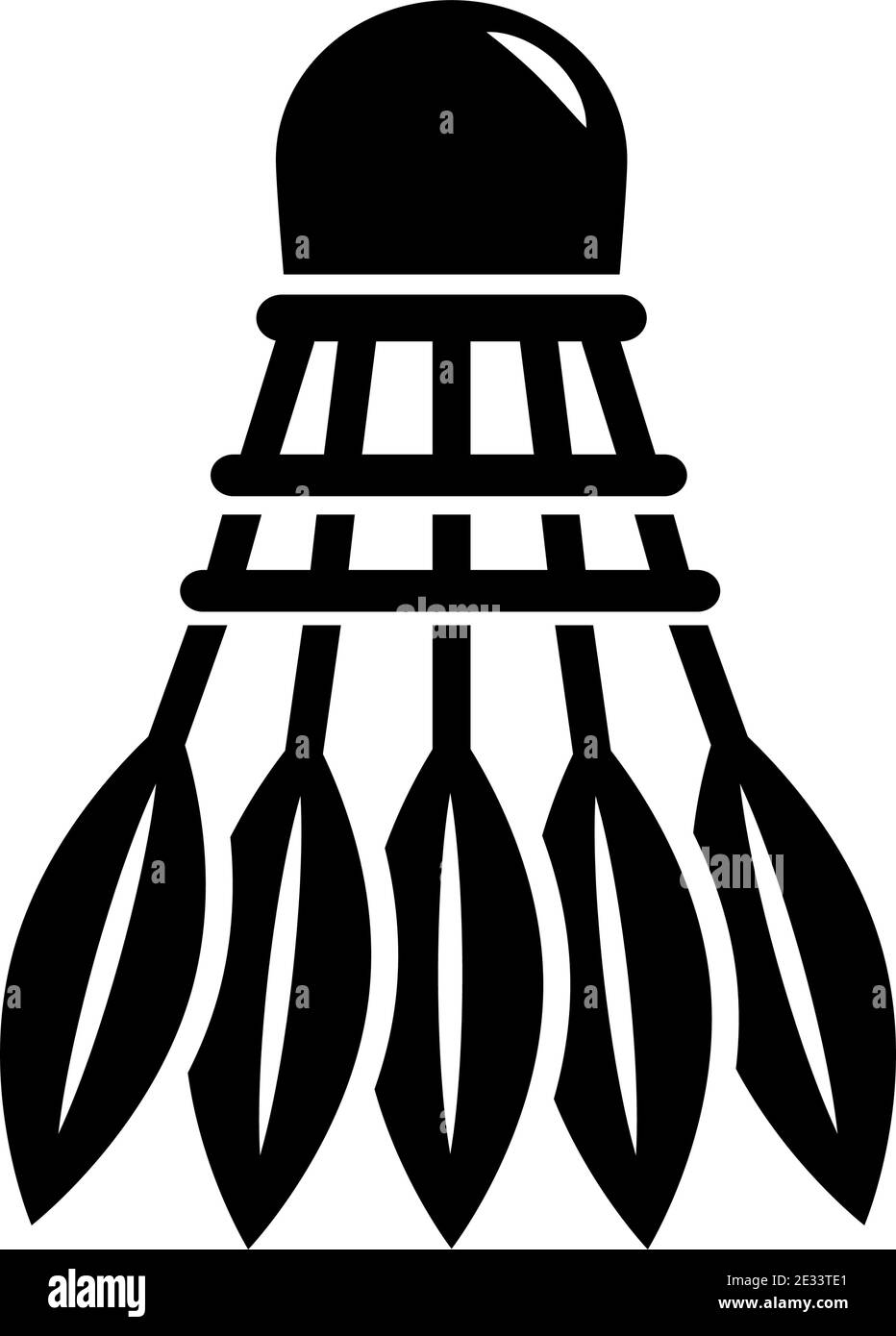 Shuttlecock Black and White Stock Photos & Images - Alamy