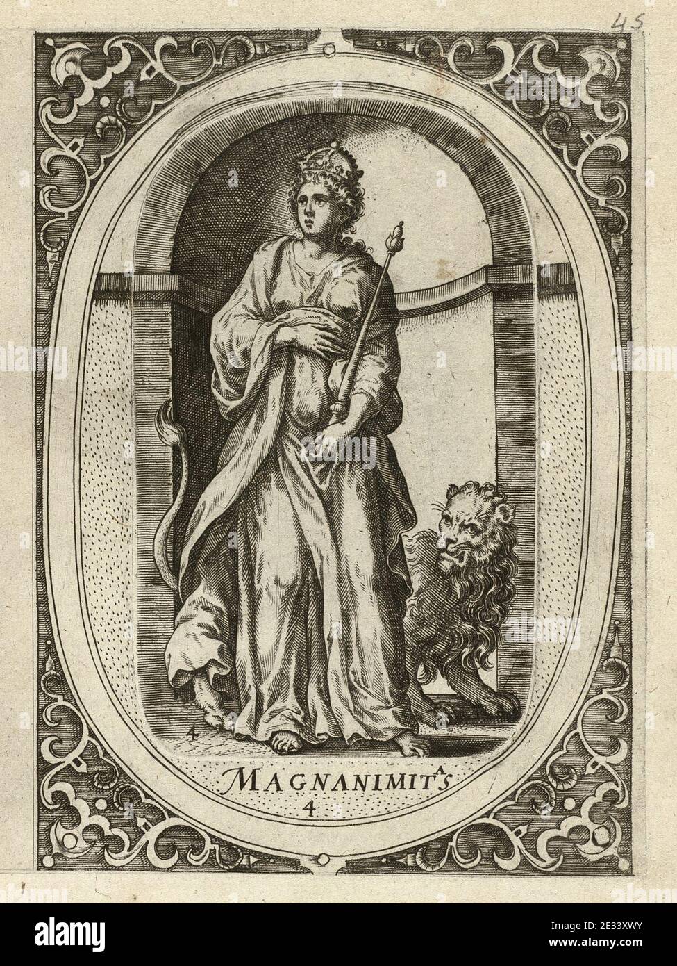 Magnanimitas Edelmoedigheid of Grootmoedigheid Stock Photo - Alamy