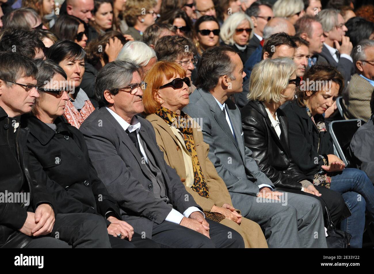 Stephane Audran, Claude Chabrol's son Thomas Chabrol and Claude Chabrol ...