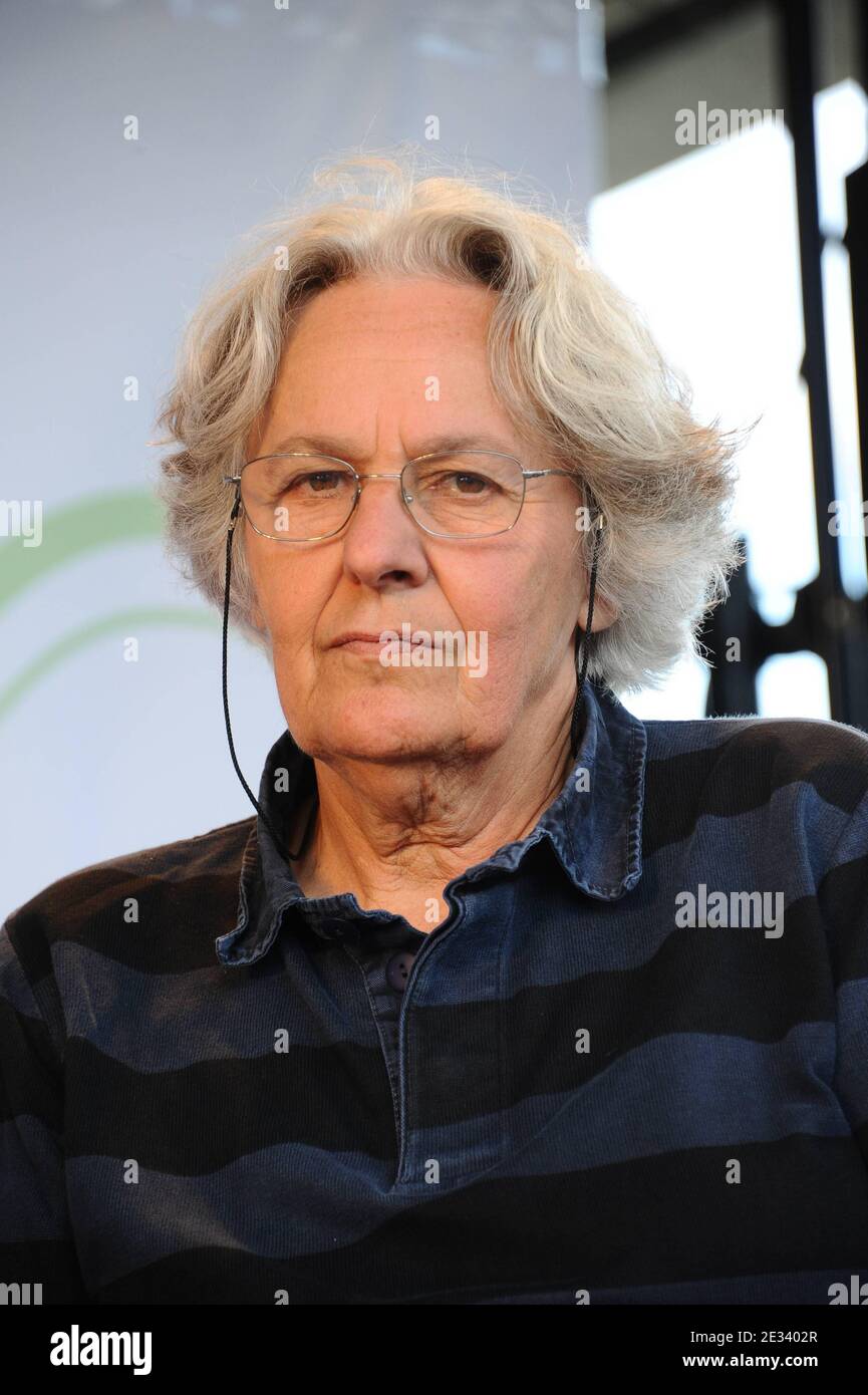 Ariane Mnouchkine attending the 'Fete de la Fraternite' in Arcueil near ...