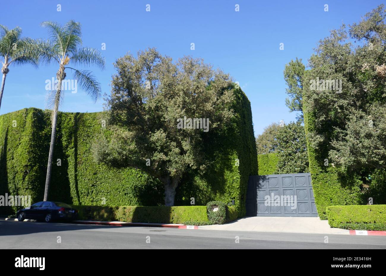 Beverly Hills, California, USA 16th January 2021 A general view of ...