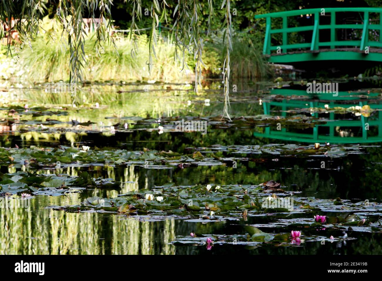 Claude Monet's house pictured in Giverny, Eure, France on September 3 ...