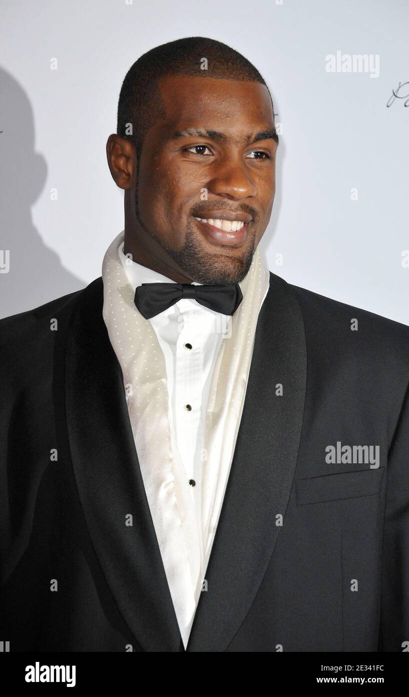 Teddy Riner attending the 'Par Coeur Gala 2010' at Pavillon Cambon ...