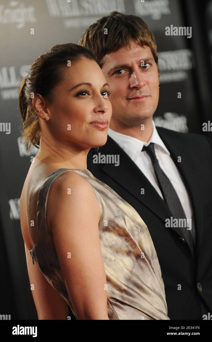 "Rob Thomas and Marisol Maldonado attend the premiere of 'Wall Street ...