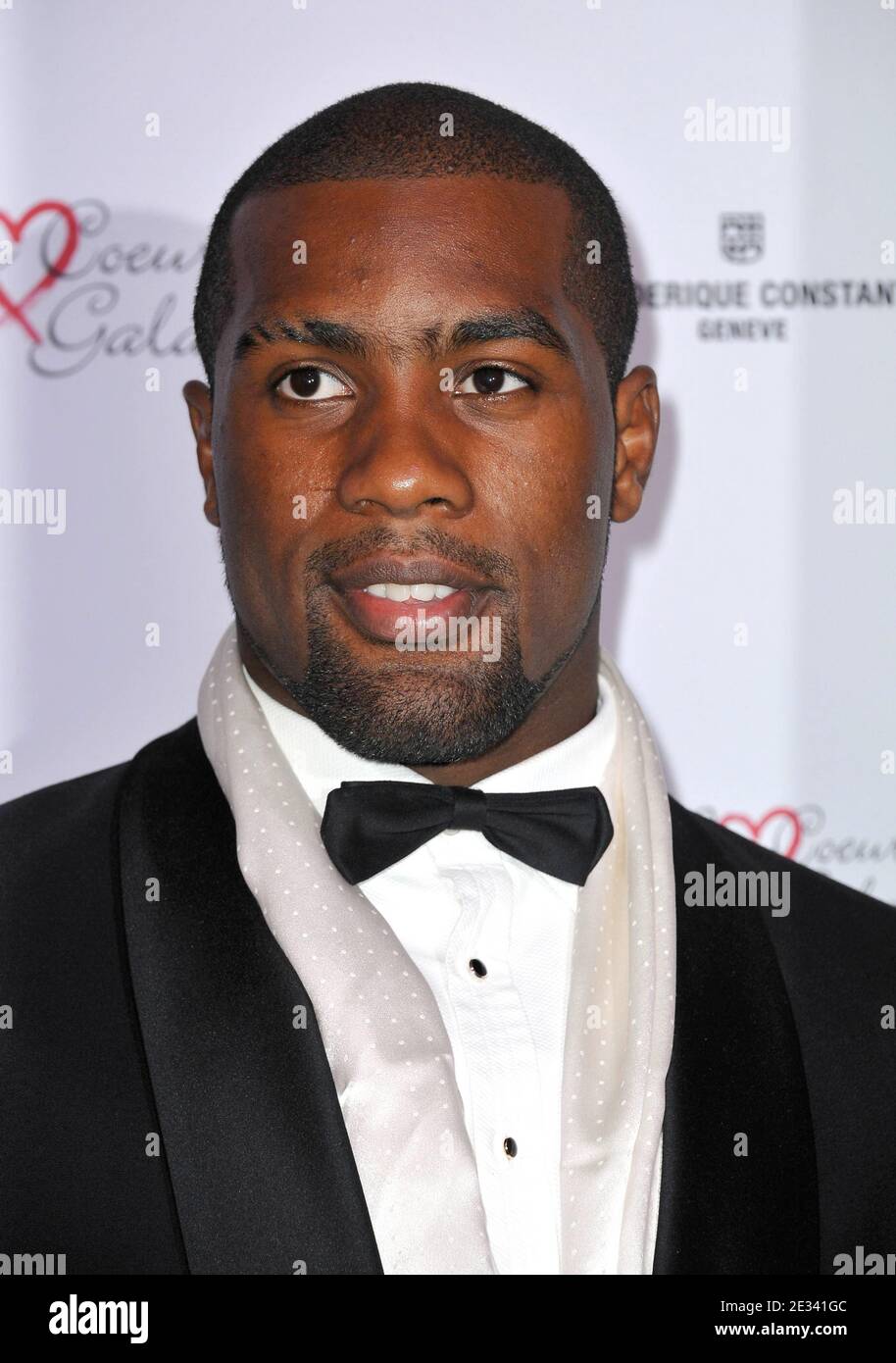 Teddy Riner attending the 'Par Coeur Gala 2010' at Pavillon Cambon ...