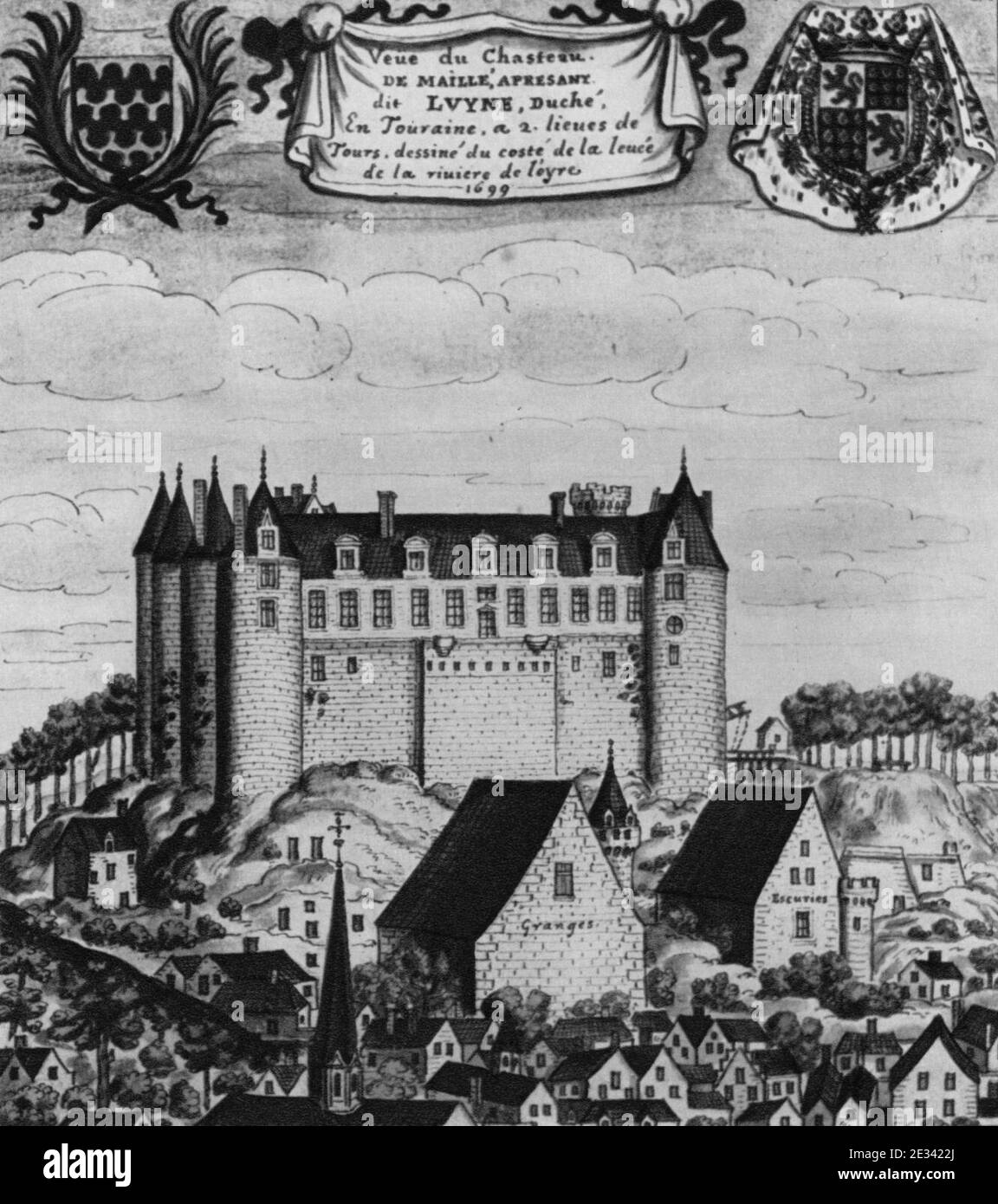 Chateau luynes hi-res stock photography and images - Alamy