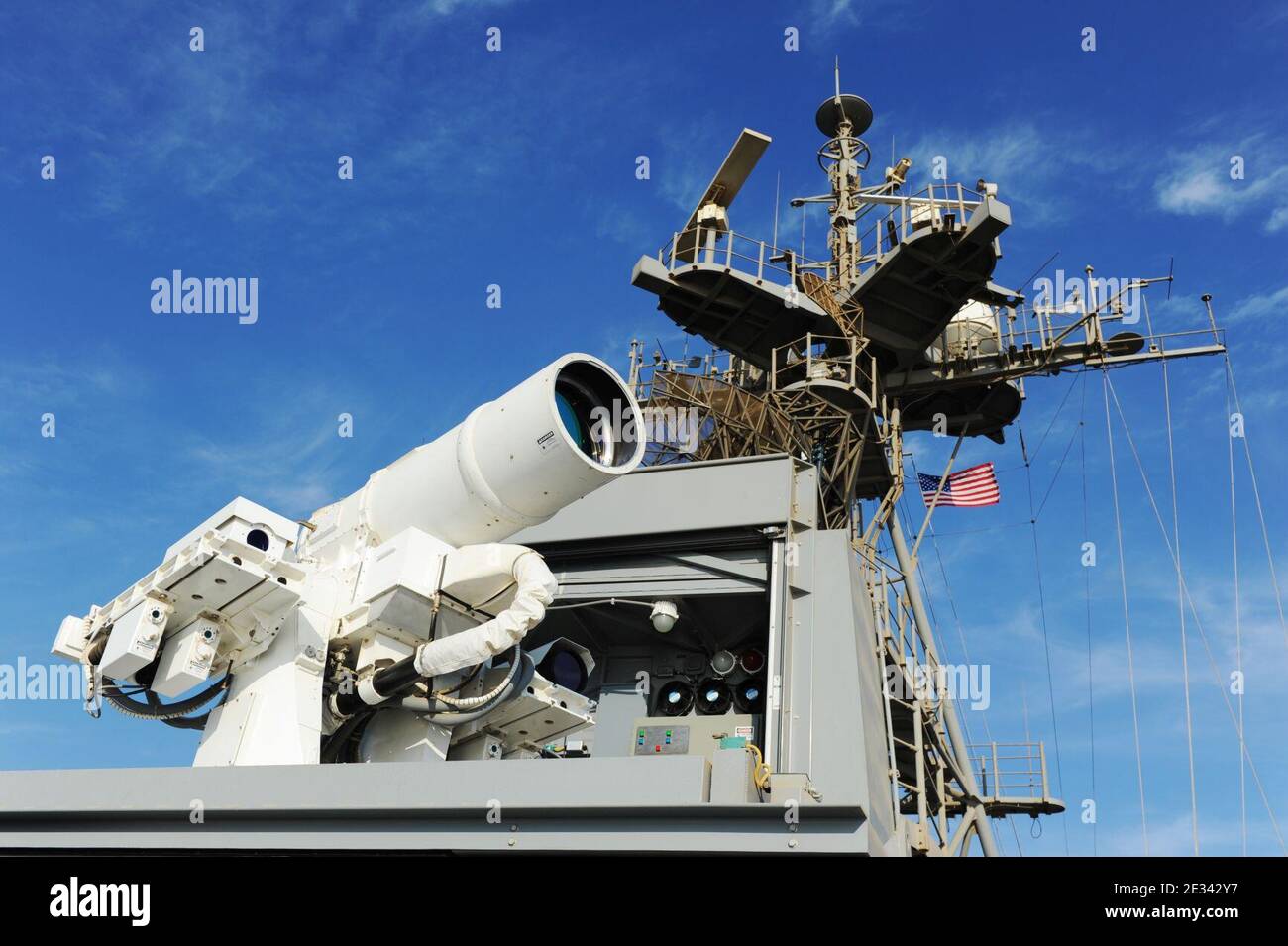 Laser Weapon System aboard USS Ponce (AFSB(I)-15) in November 2014 (02 ... Laser Weapon System aboard USS Ponce (AFSB(I)-15) in November 2014 (02 ...