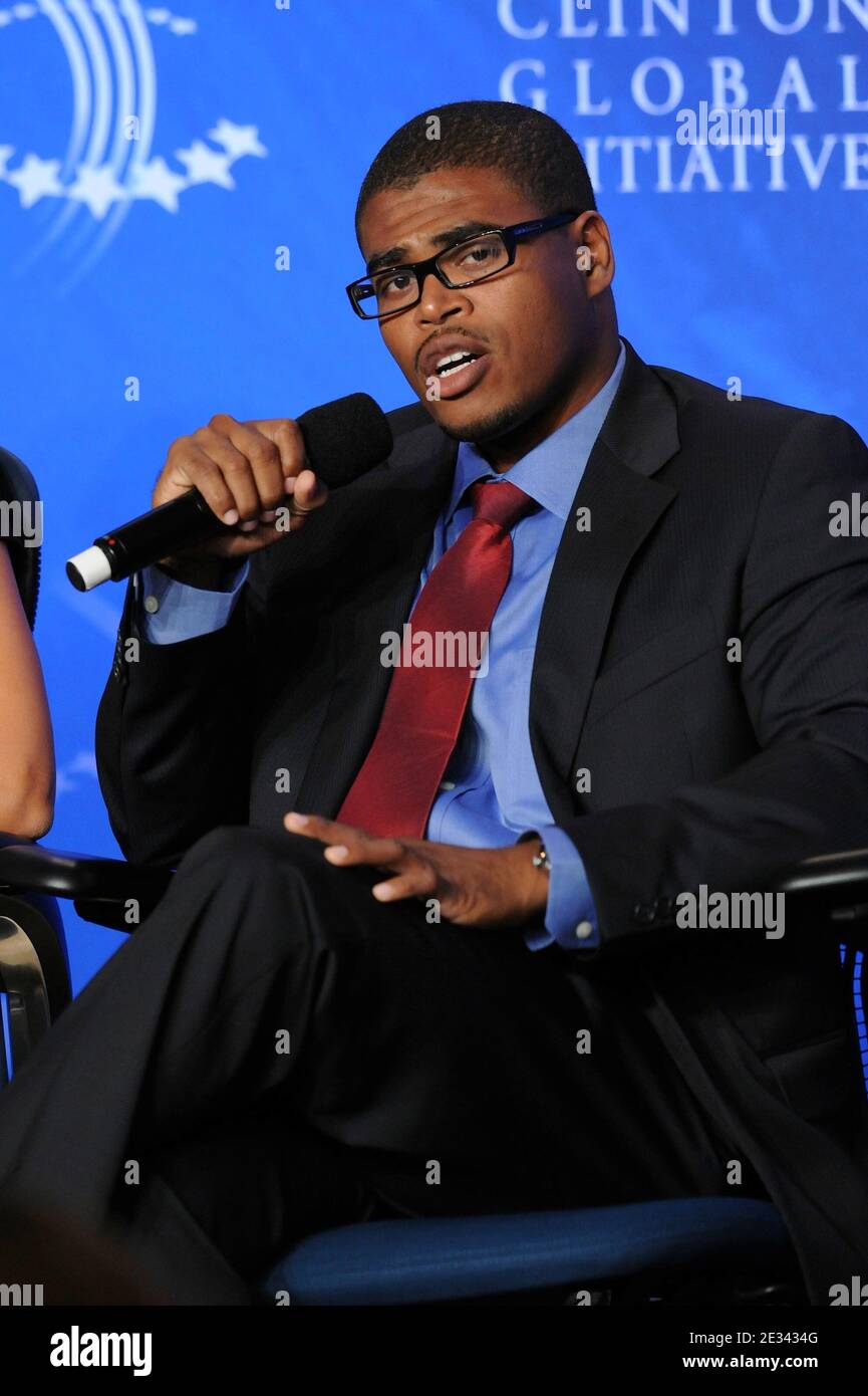 Charles-Patrick Almazor on stage during day two of the 2010 Clinton ...