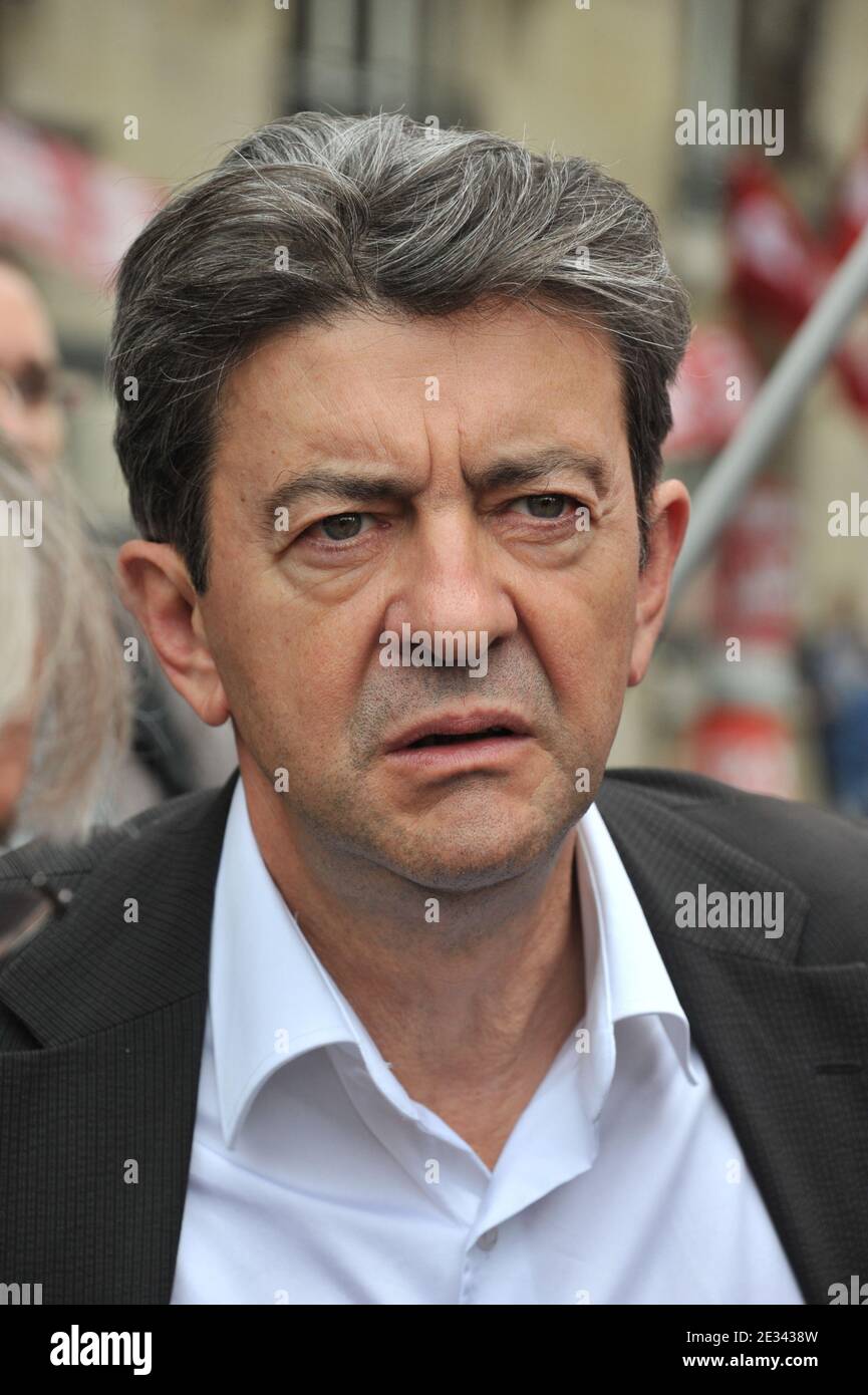 Portrait de jean luc melenchon hi-res stock photography and images - Alamy