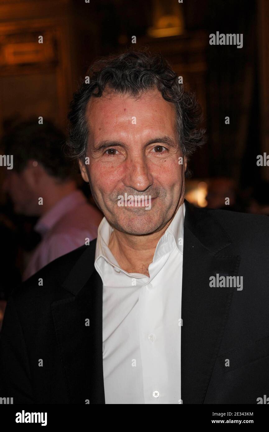 Jean-Jacques Bourdin attending the 25th anniversary of 'Reporters sans ...