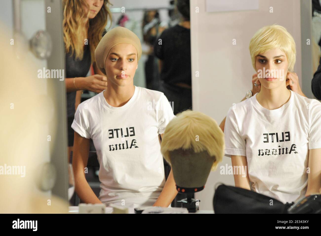 French Final of the Elite Model Look contest held at the Espace Cambon ...
