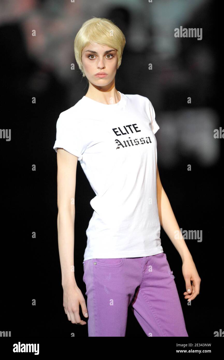 French Final of the Elite Model Look contest held at the Espace Cambon ...