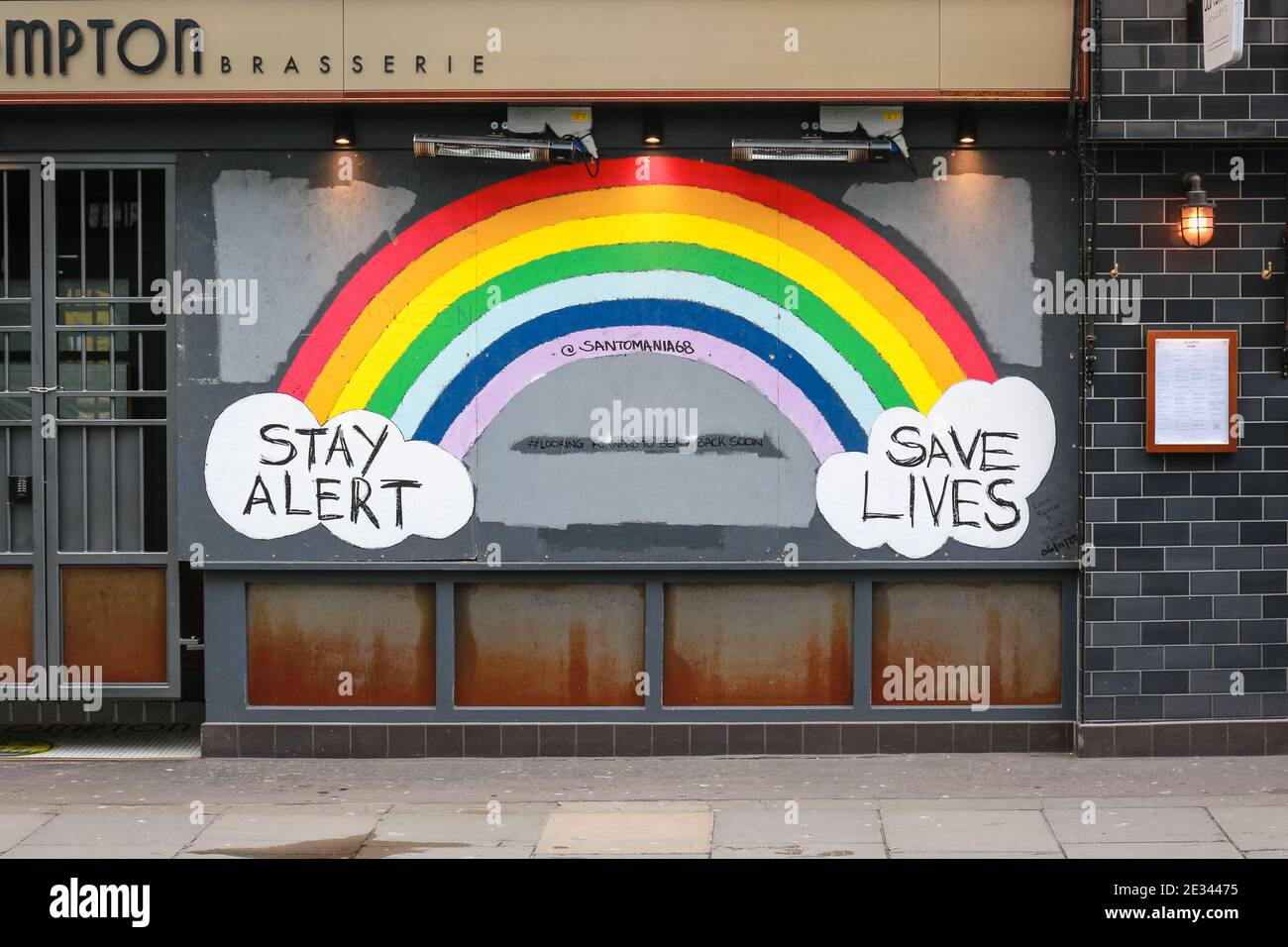 Stay alert sign hi-res stock photography and images - Alamy