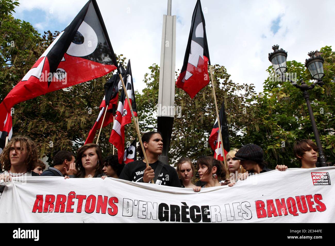 Activits of a French trade union CNT (National work confederation ...
