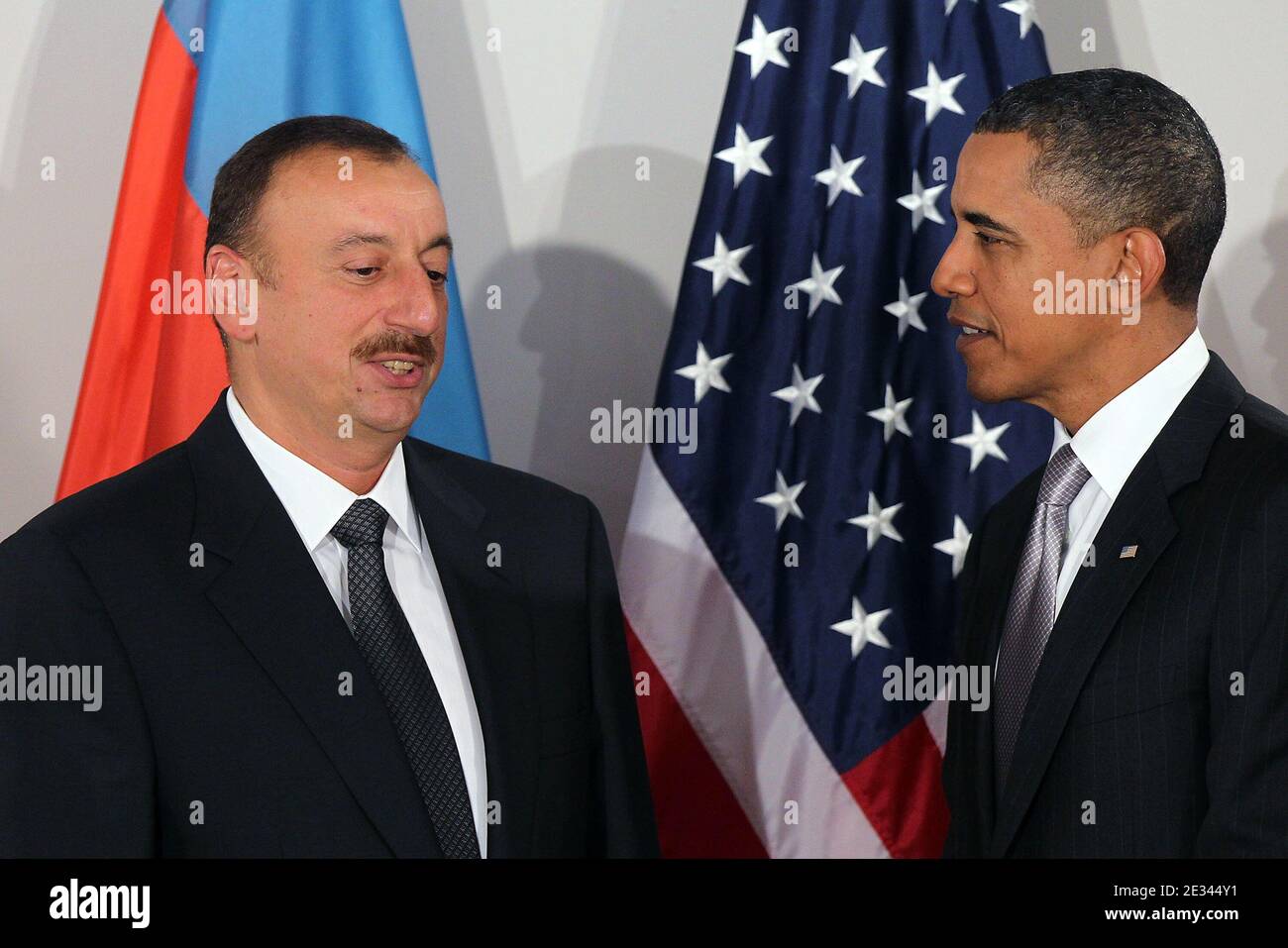 Ilham aliyev and obama hi-res stock photography and images - Alamy
