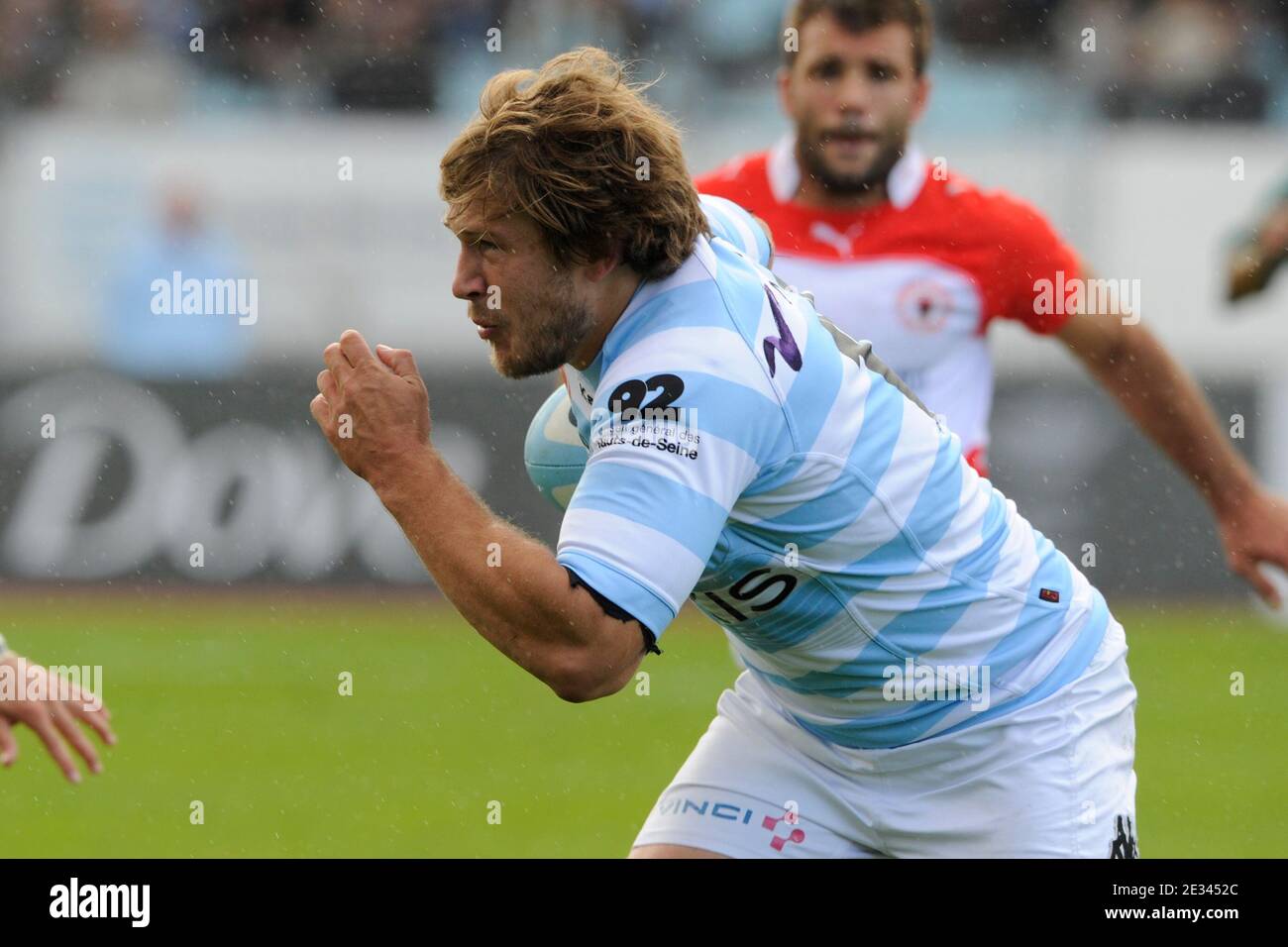 Racing-Metro's Francois Steyn during the Top 14 Rugby match, Racing ...