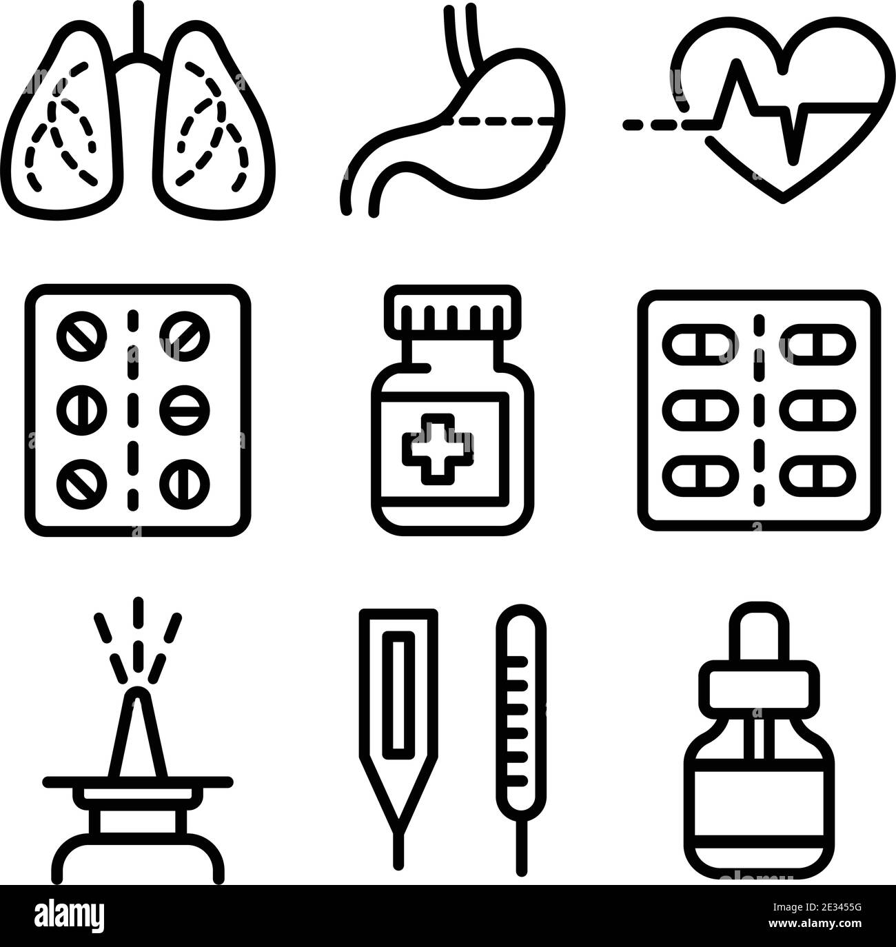 Health symbols hi-res stock photography and images - Alamy