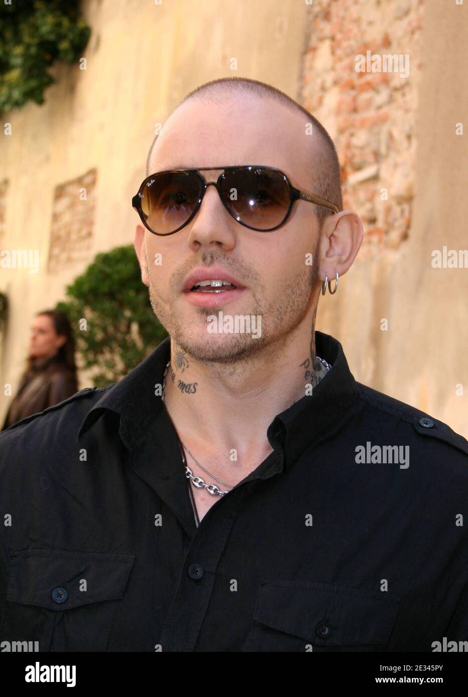 French singer Balbino Medellin during the 22nd Festival of Discs and ...