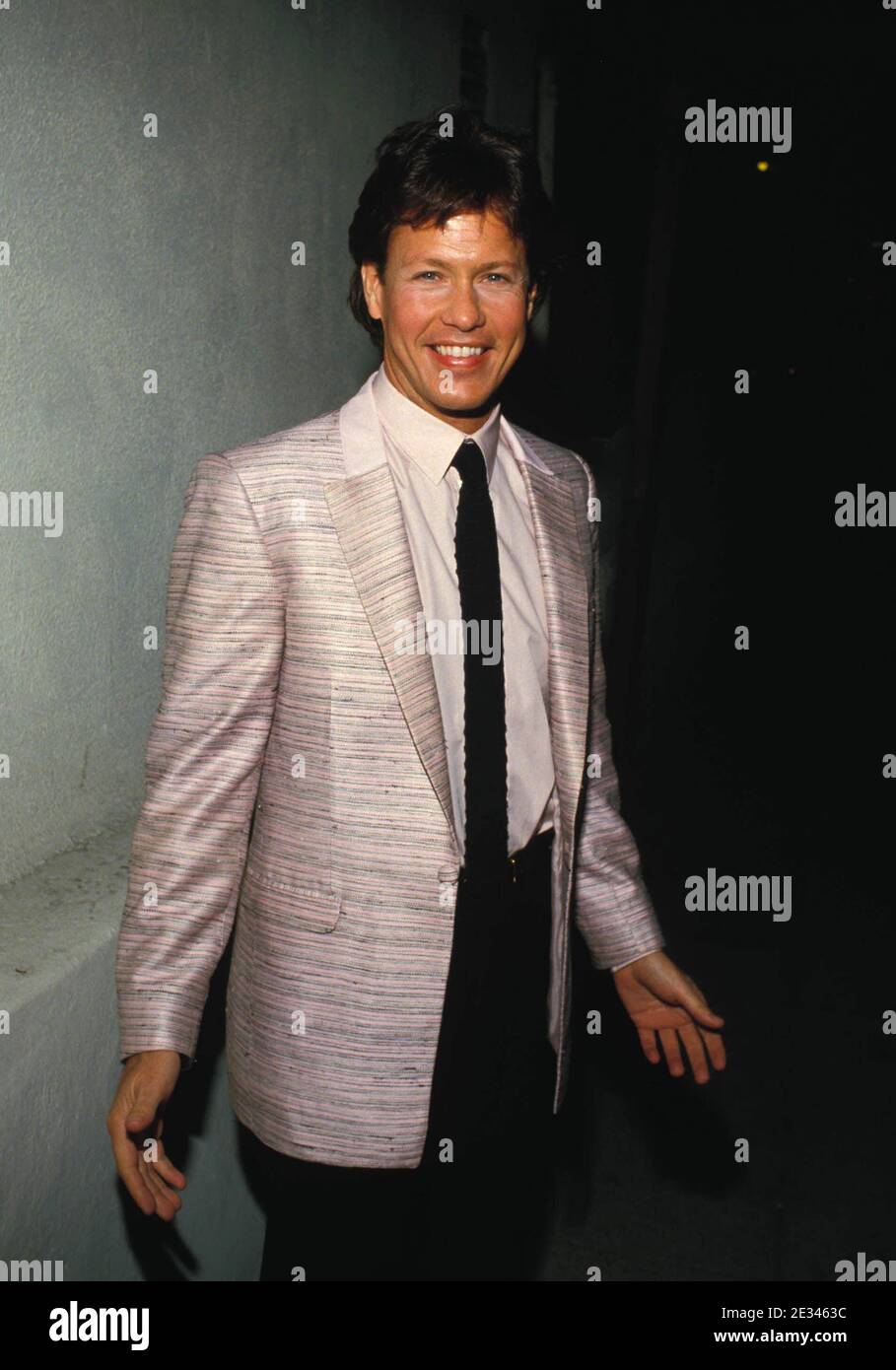 Rick Dees 1985 Credit: Ralph Dominguez/MediaPunch Stock Photo - Alamy