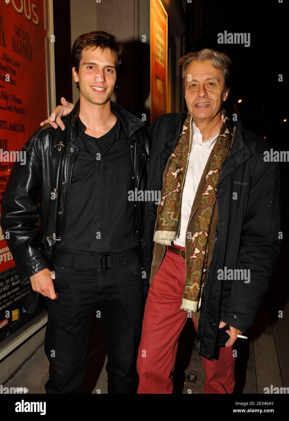 Christian Bujeau attending the premiere of the Kad Merad's play 'Rendez ...