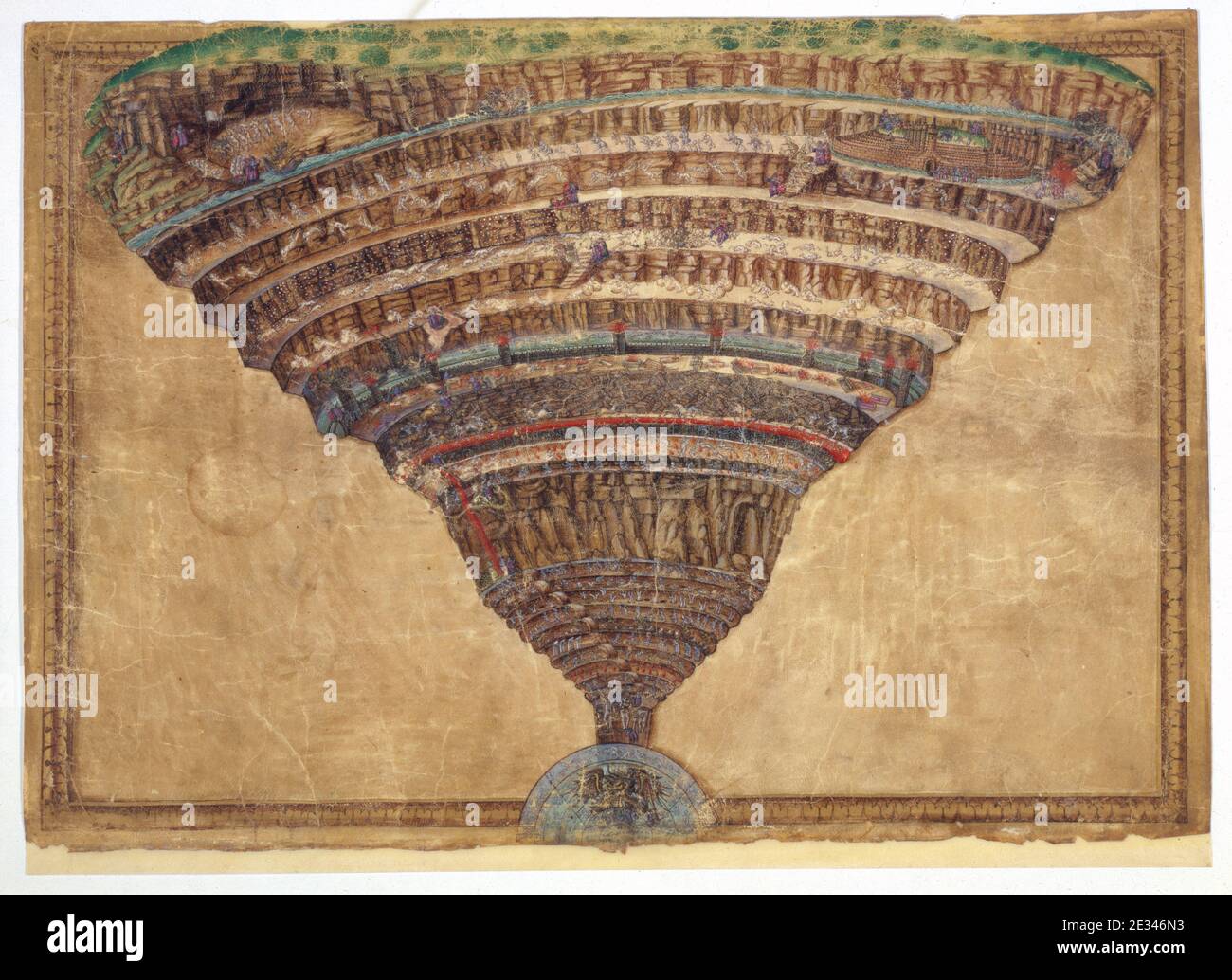 Botticelli Dantes Inferno High Resolution