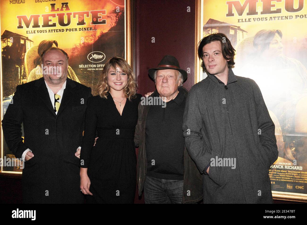 Brice Fournier, Emilie Dequenne, Philippe Nahon and Benjamin Biolay ...