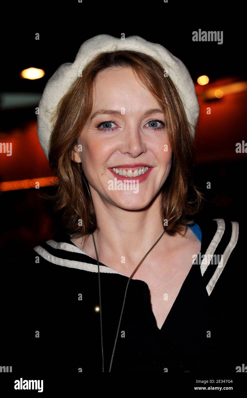 Agnes Soral during the generale of new musical of Gadi Inbar, after ...