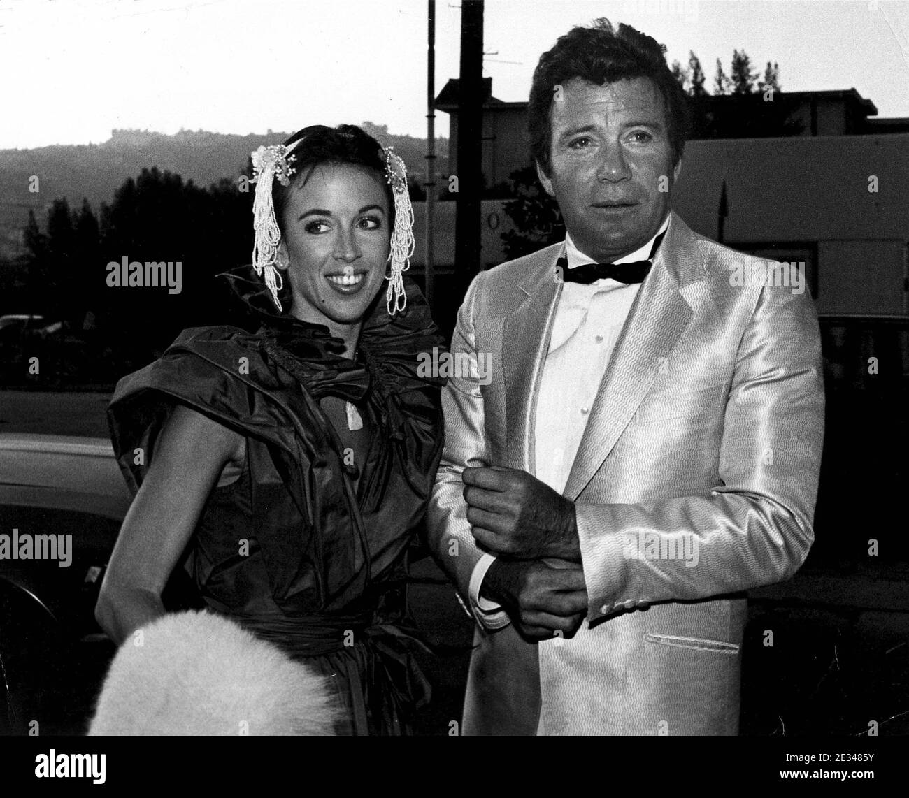 William Shatner With His Wife Marcy Shatner At The Birthday Party For ...