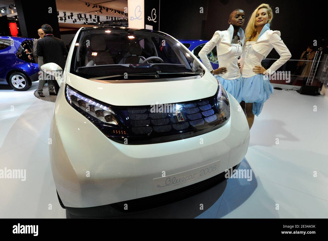All electric bollore bluecar hi-res stock photography and images - Alamy