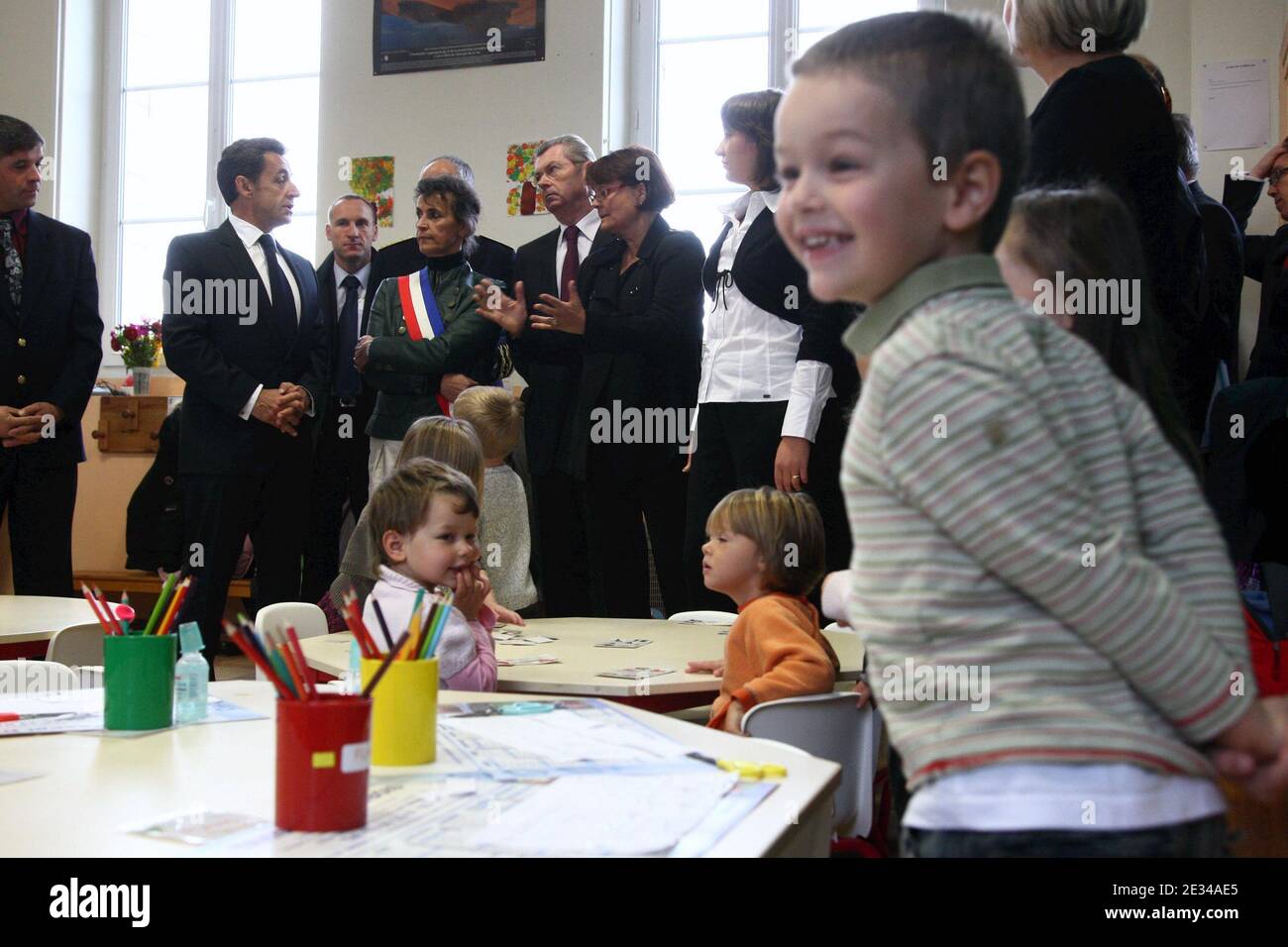 Enfants de maternelle hi-res stock photography and images - Alamy