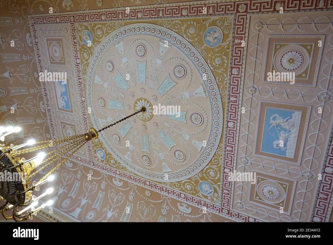 Robert adam ceiling hi-res stock photography and images - Alamy