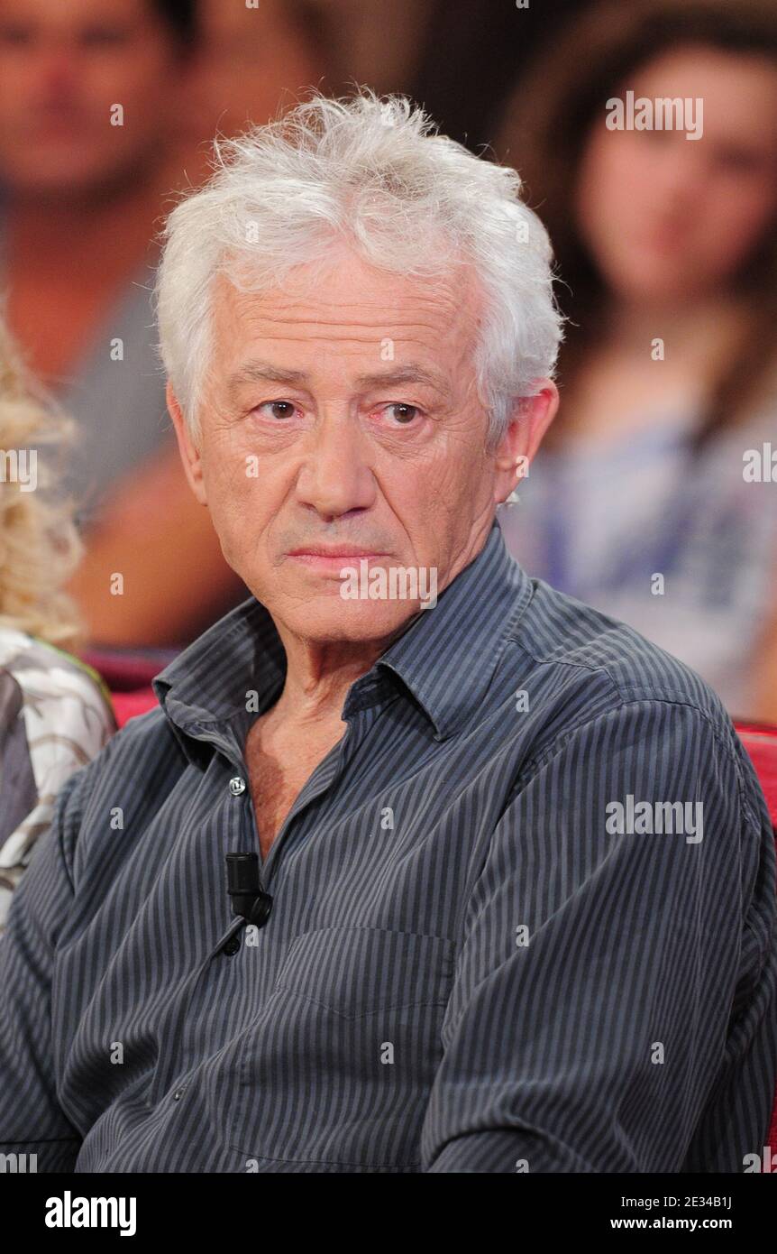 Jean-Luc Moreau at the taping of Vivement Dimanche on September 1, 2010 ...