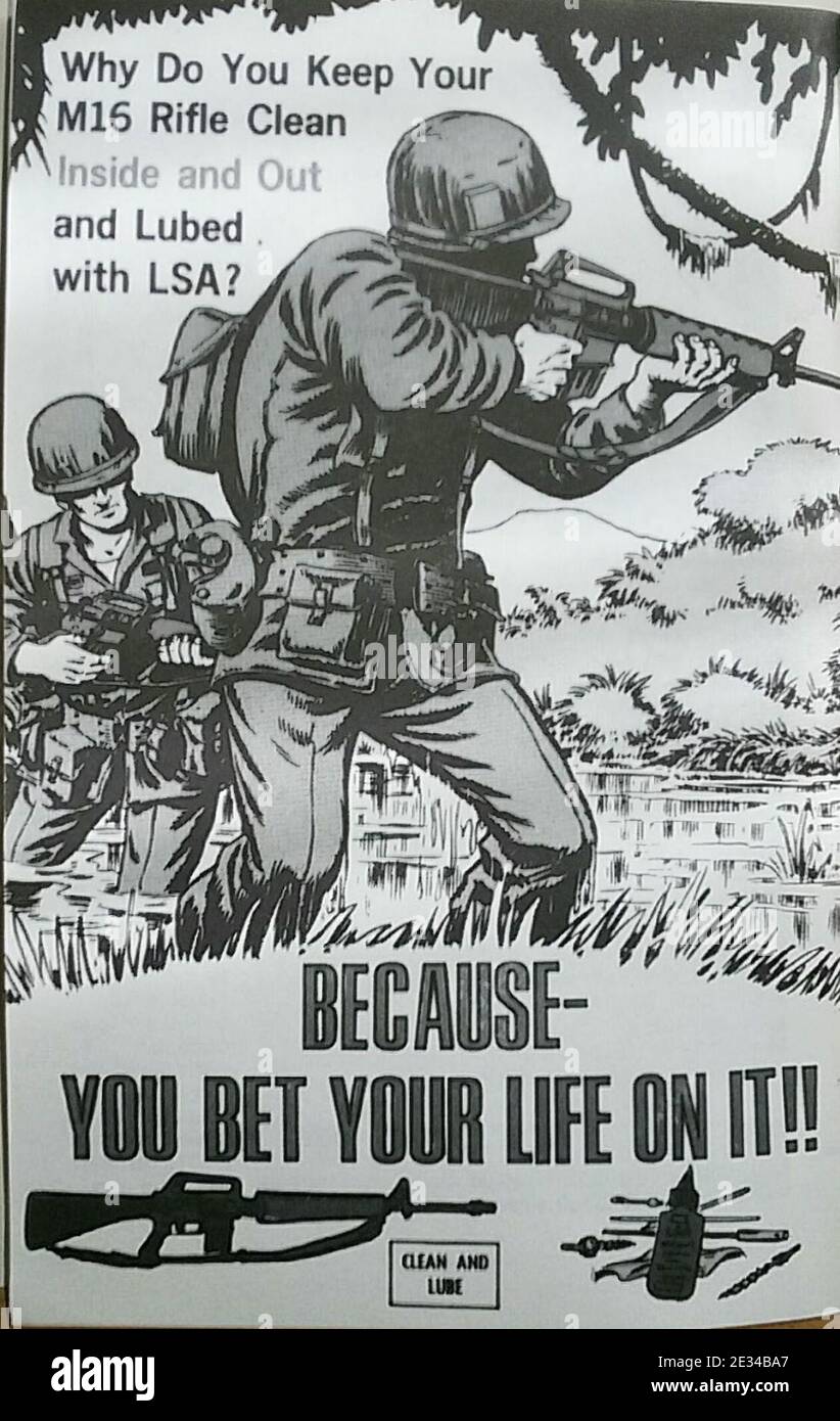 M16 Training Page Stock Photo - Alamy