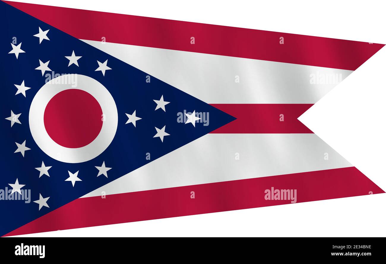 Ohioan flag Stock Vector Images - Alamy