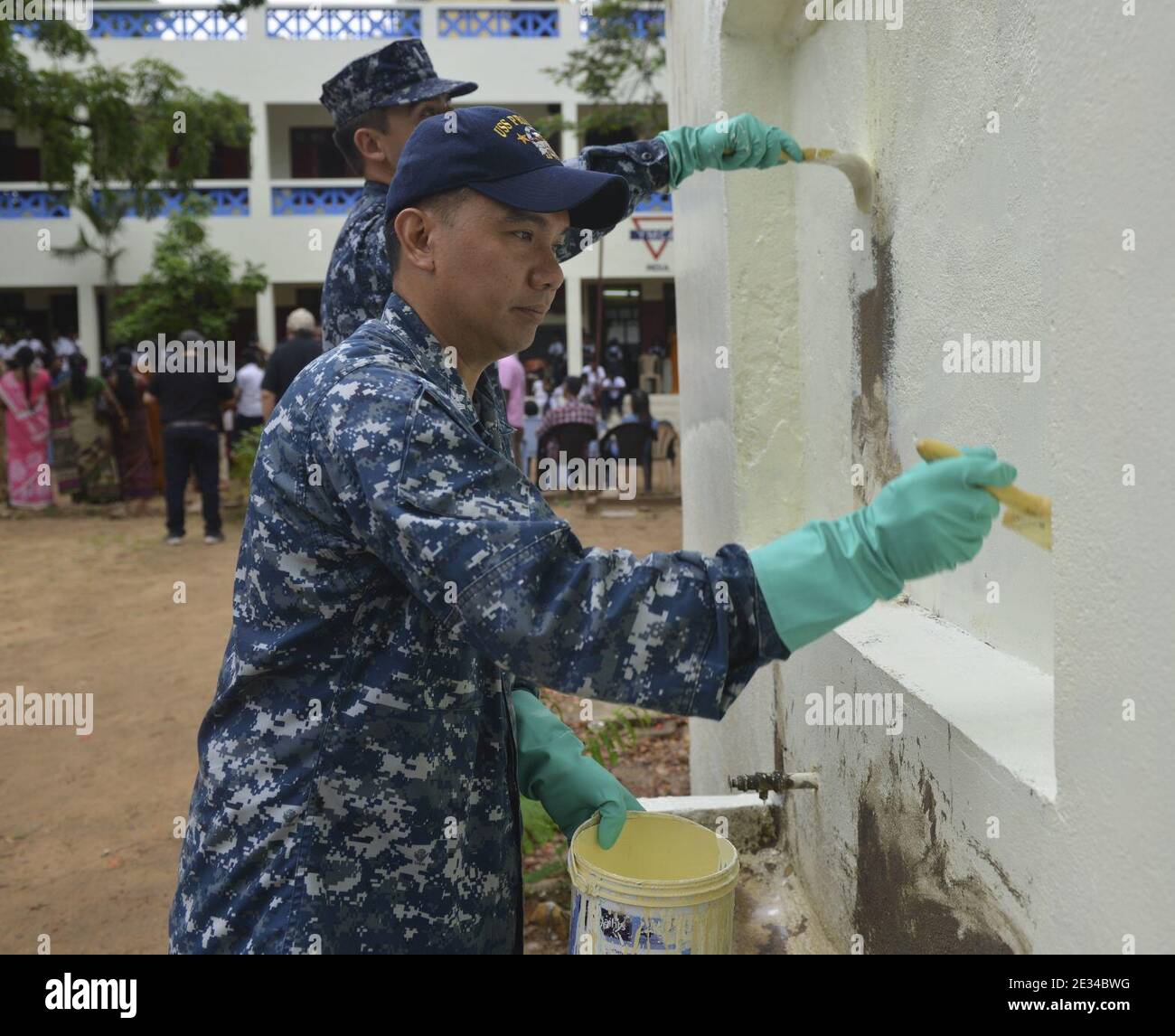 Machinist's Mate 1st Class Jonathan Buclatin, from San Diego, assigned ...