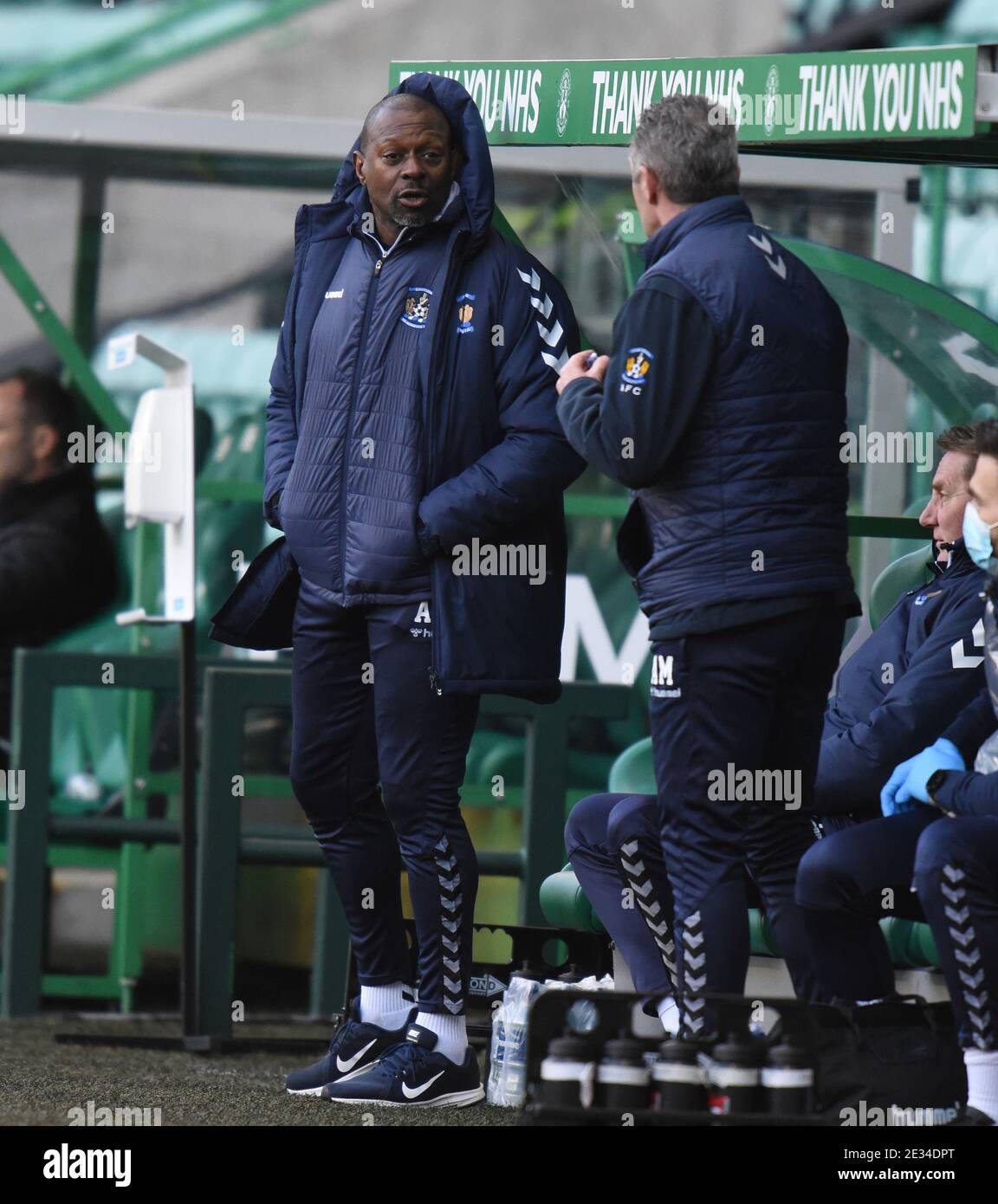 Kilmarnock manager alex dyer hi-res stock photography and images - Alamy