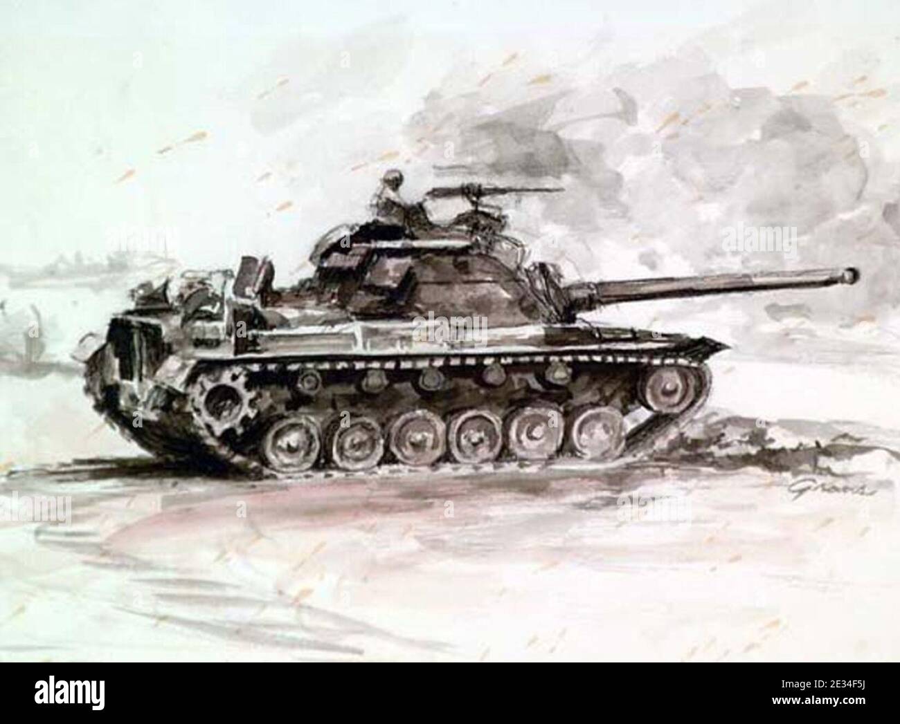 M 48 tank hi-res stock photography and images - Alamy
