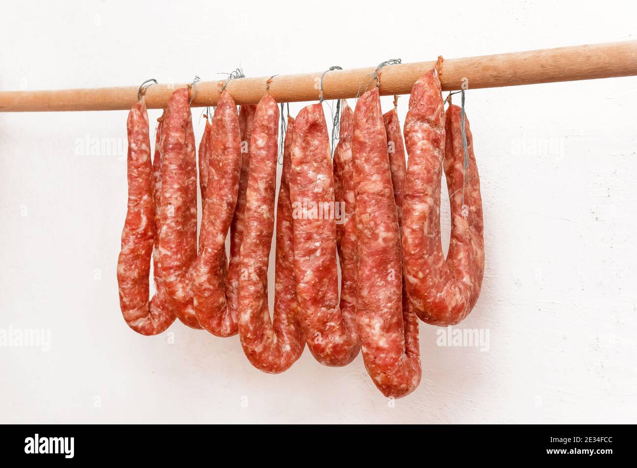 Drying sausage hi-res stock photography and images - Alamy