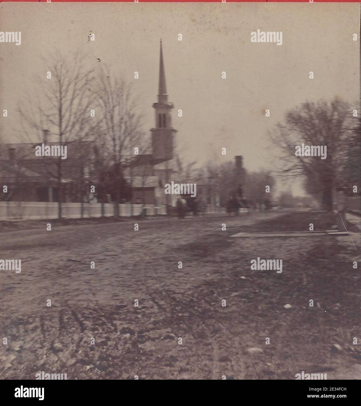 Main Street looking east, Flushing MI Stock Photo - Alamy